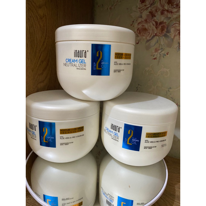 Jual INAURA CREAM GEL NEUTRALIZER STEP 2 1000ml , obat smoothing step 2 ...