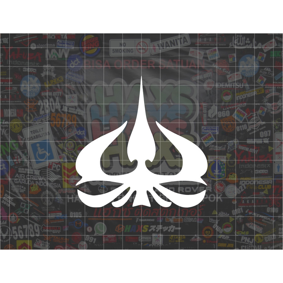 Jual Cutting Sticker Trisakti Ukuran 7 cm untuk motor mobil | Shopee ...