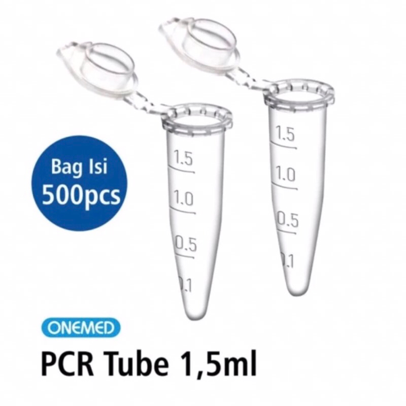 Jual Onemed PCR Tube 1,5 ml / Tabung Eppendorf / Tabung Reaksi | Shopee Indonesia