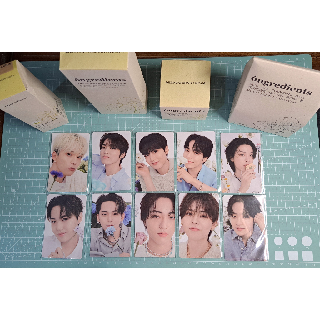 Jual TREASURE ONGREDIENTS BLOOMING SKINCARE PHOTOCARD JIHOON YOSHI ...