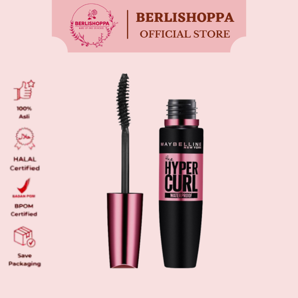 Jual Maybelline Volume Express Hypercurl Mascara Black | Shopee Indonesia