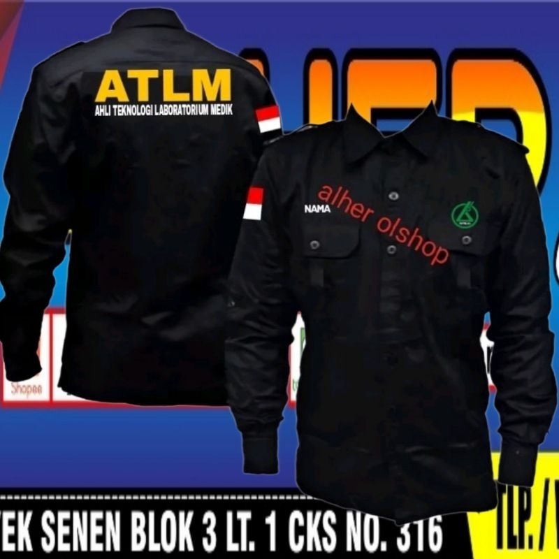 Jual big size Kemeja ATLM baju ATLM seragam ATLM Pdh ATLM Pdl ATLM baju ...