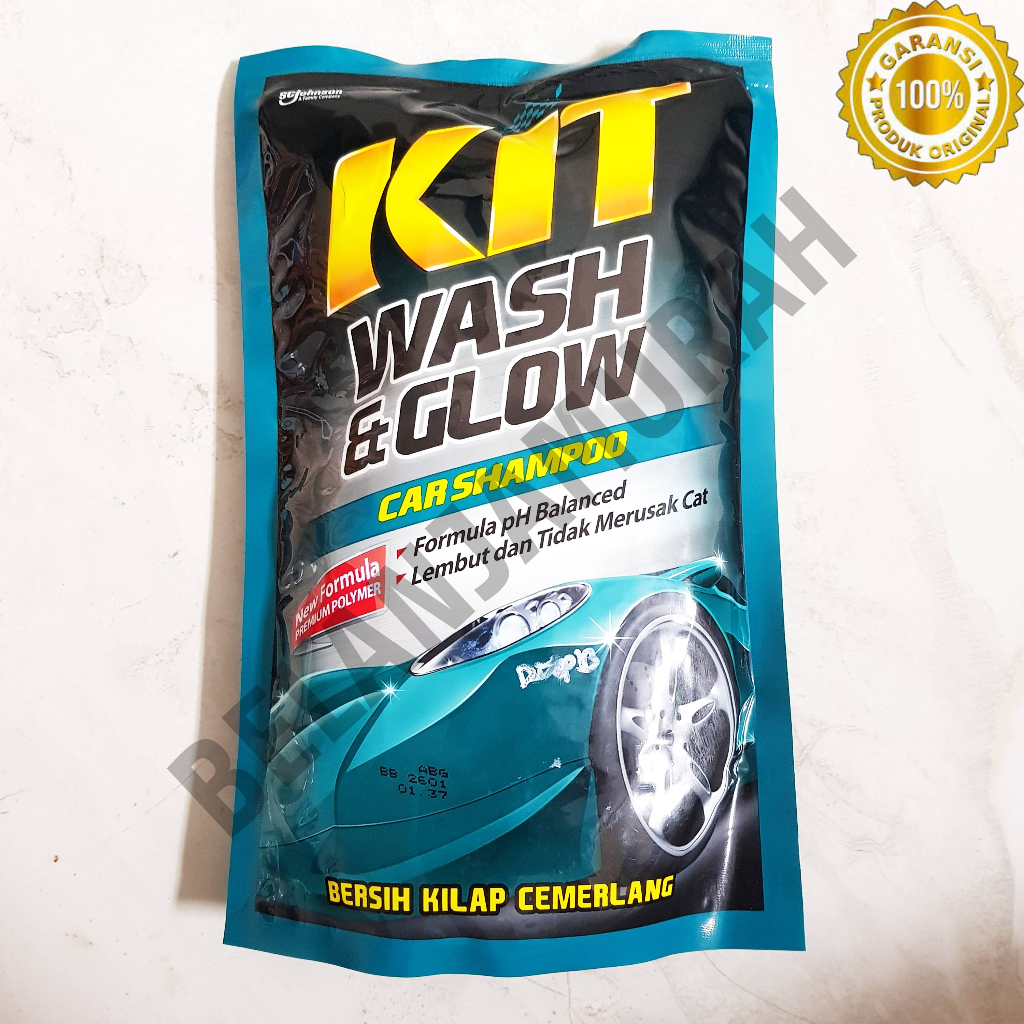 Jual Kit Wash & Glow Car Shampoo 720ml Sampo Cuci Mobil Bersih Kilap ...
