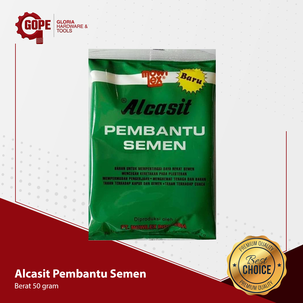 Jual Alcasit Pembantu Semen Alkasit Bubuk Penguat Semen | Shopee Indonesia