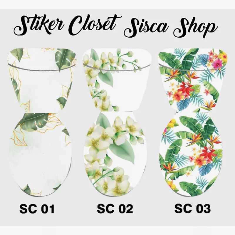 Jual STICKER CLOSET STIKER KLOSET ANTI AIR STIKER TOILET | Shopee Indonesia