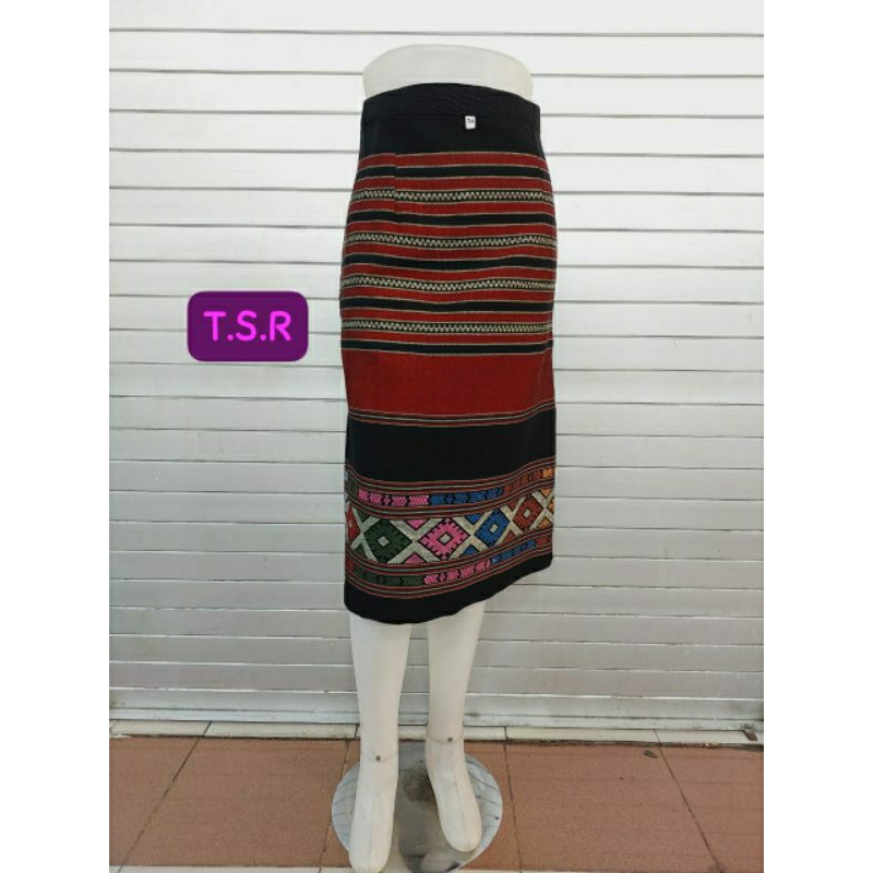 Jual Rok Tenun madam rose ori bangkok rok lilit tenun 7/8 import ...