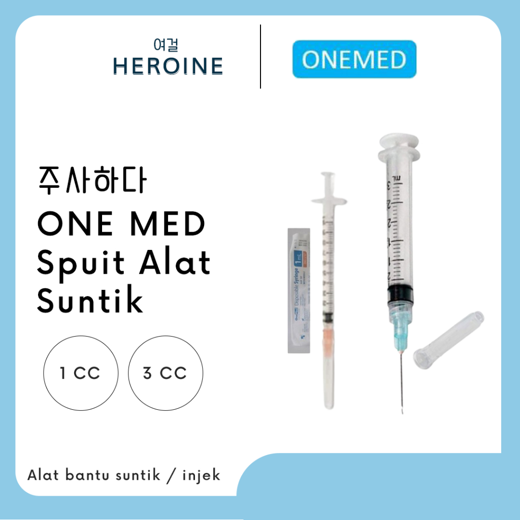 Jual ALAT INJECT 1CC & 3CC - SUNTIKAN SEPUIT | Shopee Indonesia