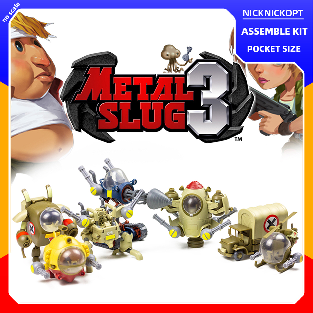 Jual Metal Slug 3 Assemble Vehicle Kit Skala Pocket Size Model Kit ...