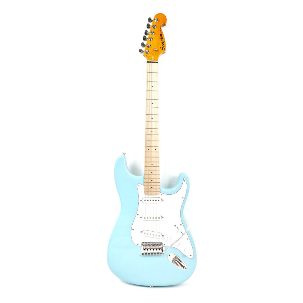 Jual Gitar Elektrik Merk Scorpion Model Stratocaster Deluxe Series SS ...