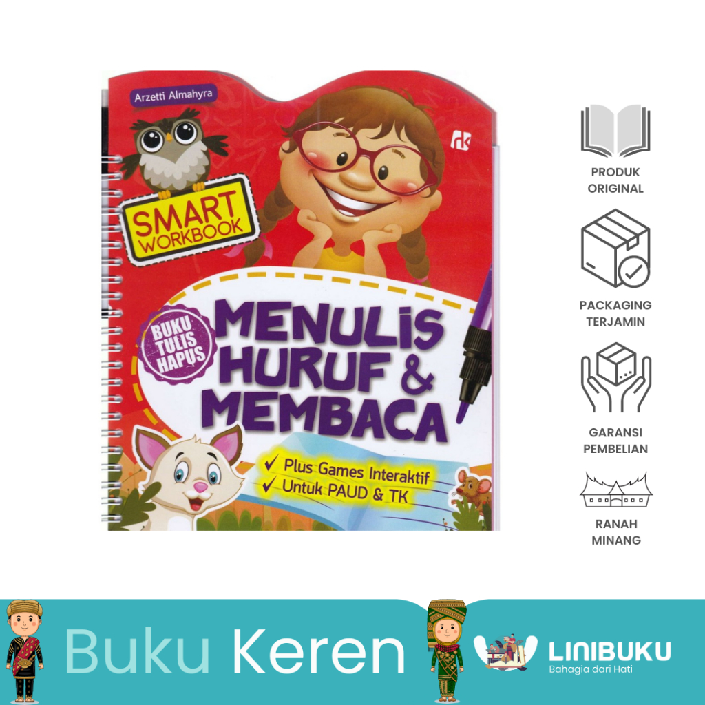 Jual BUKU ANAK - SMART WORKBOOK - UNTUK PAUD & TK | Shopee Indonesia