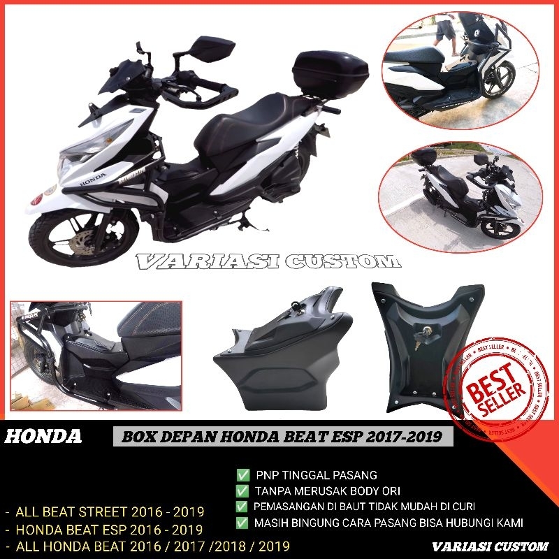Jual Box Depan Tengah Honda Beat Esp Sporty Eco 2017 /18/19 | Shopee ...
