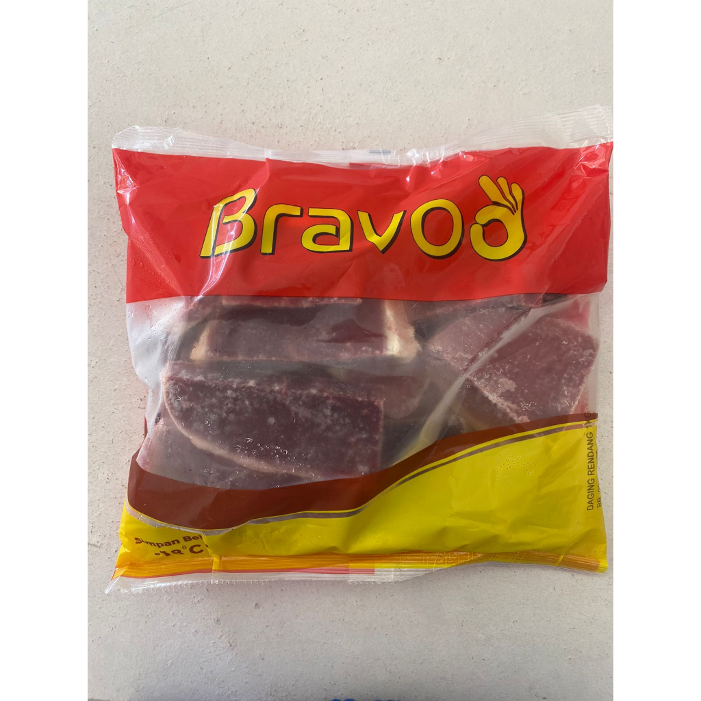 Jual Bravoo Daging Rendang Potong 1 KG | Shopee Indonesia