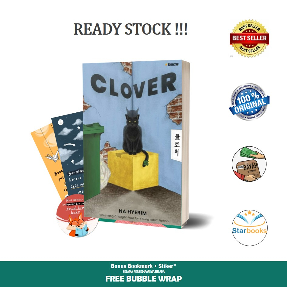 Jual Buku Clover By Na Hyerim - Penerbit Baca (Novel) | Shopee Indonesia