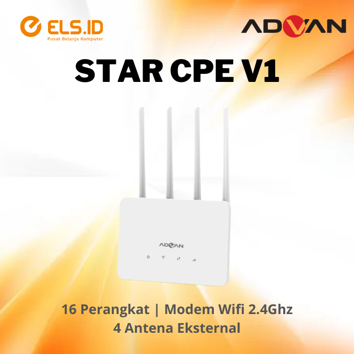 Jual Advan CPE Start Hybrid V1 4G LTE Modem Wifi Router | Shopee Indonesia