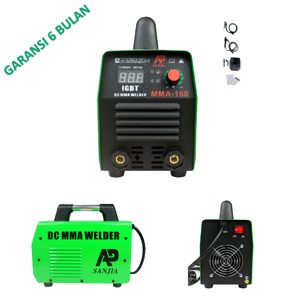 Jual MESIN LAS MMA 160 IGBT INVERTER WELDING MACHINE | Shopee Indonesia