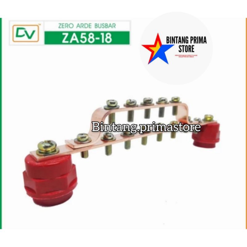 Jual Busbar Zero Arde / Nol Arde ZA58-18 DV | Shopee Indonesia