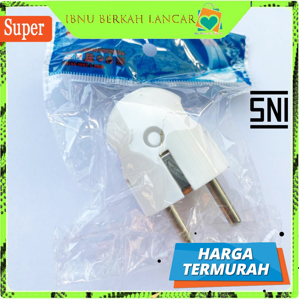 Jual IBL Steker bulat kualitas steker broco / colokan listrik | Shopee ...
