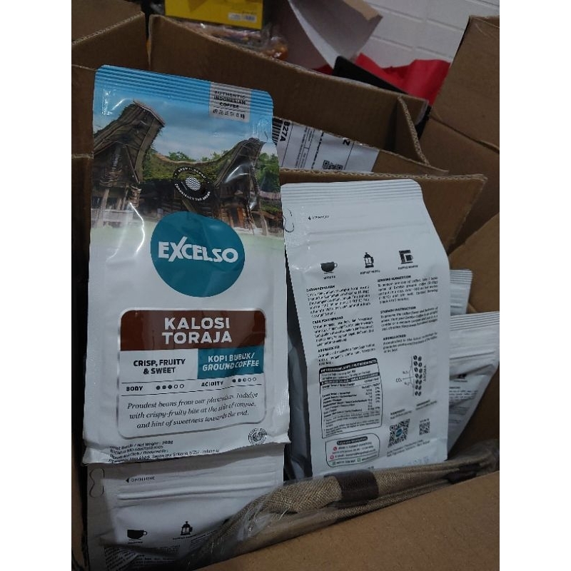 Jual Kopi Excelso Kalosi Toraja - kopi bubuk 200gr [ORIGINAL] | Shopee ...