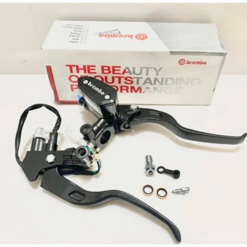 Jual MASTER REM BREMBO FULL BLACK KANAN KIRI | Shopee Indonesia