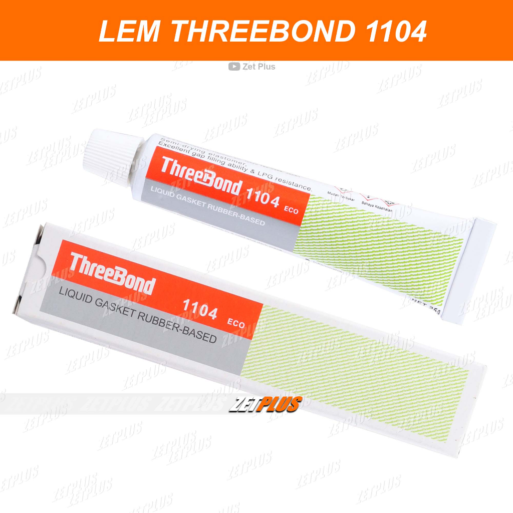Jual LEM GASKET-PAKING THREEBOND 1104 / liquid rubber based 25g sealer ...