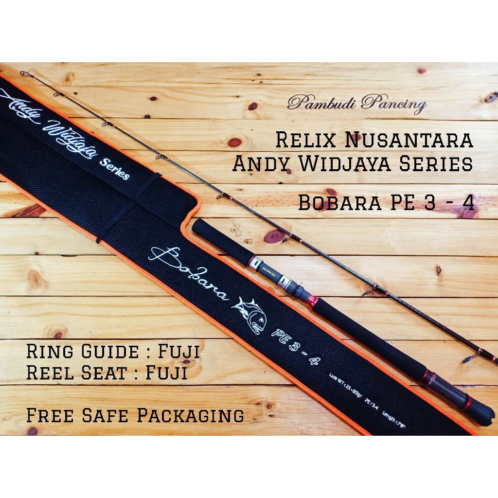 Jual RXN | Joran RELIX NUSANTARA BOBARA PE 3-4 Bottom Join - Popping Rod | Shopee Indonesia