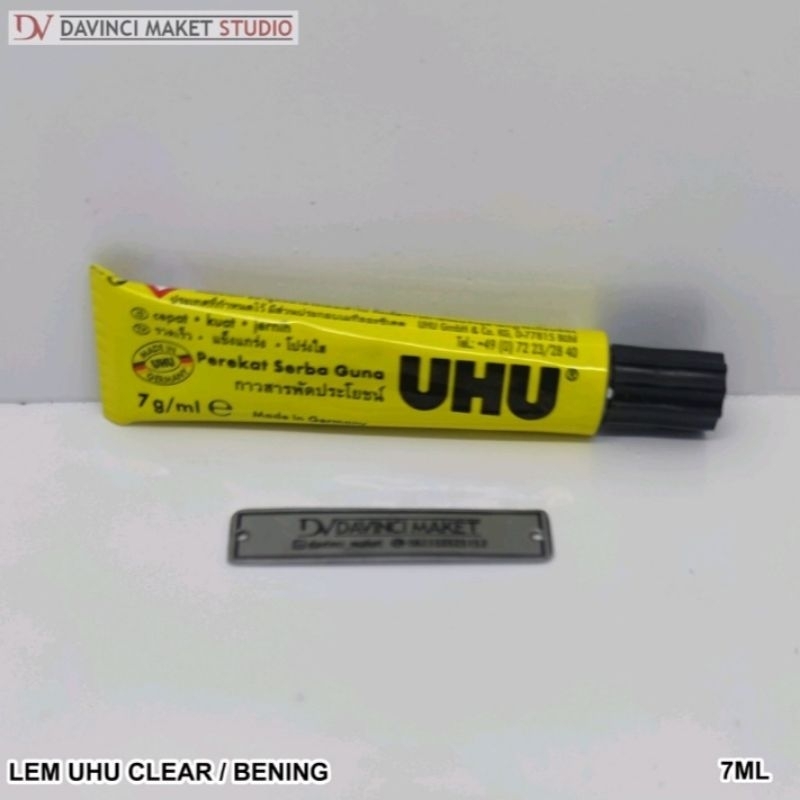 Jual Lem UHU All Purpose Tube - 7ml 20ml 35ml 60ml Bening Clear Serbaguna | Shopee Indonesia