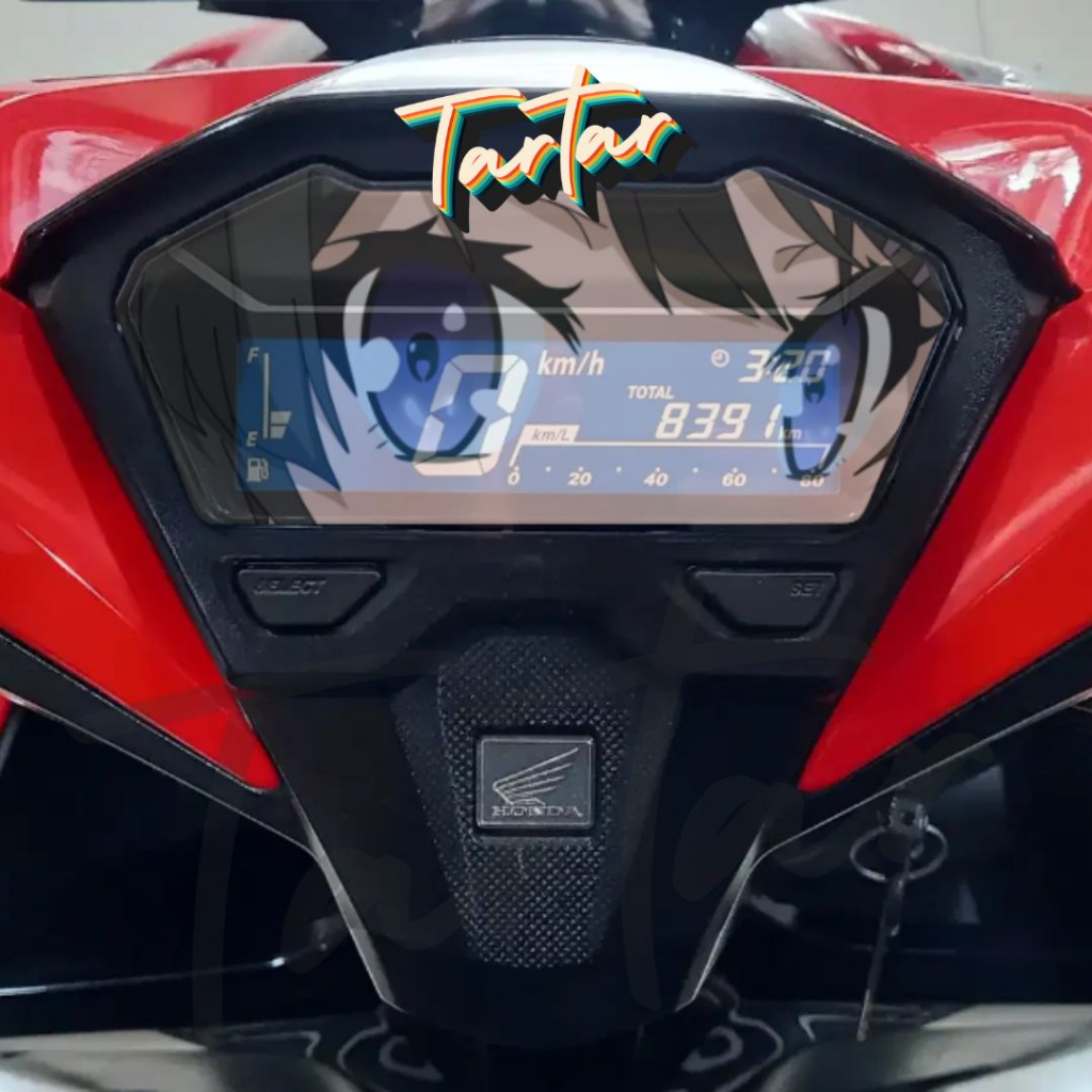 Jual Sticker Stiker Spido / Speedometer Transparant Anime All New Vario ...