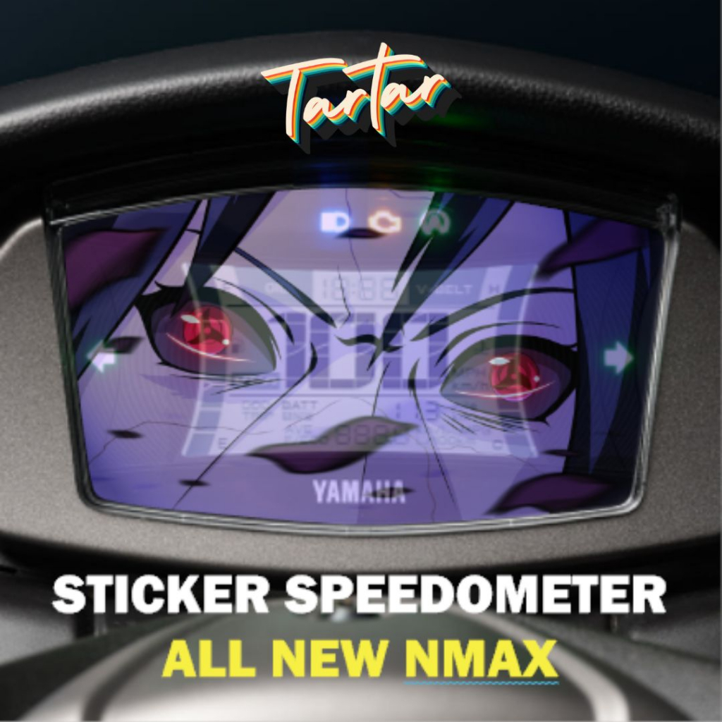 Jual Sticker Stiker Spido / Speedometer Transparant Anime All New Nmax ...