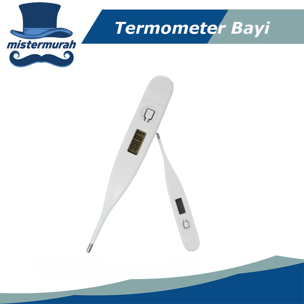 Jual Termometer Bayi Digital Baby Thermometer Anak Alat Ukur Pengukur ...