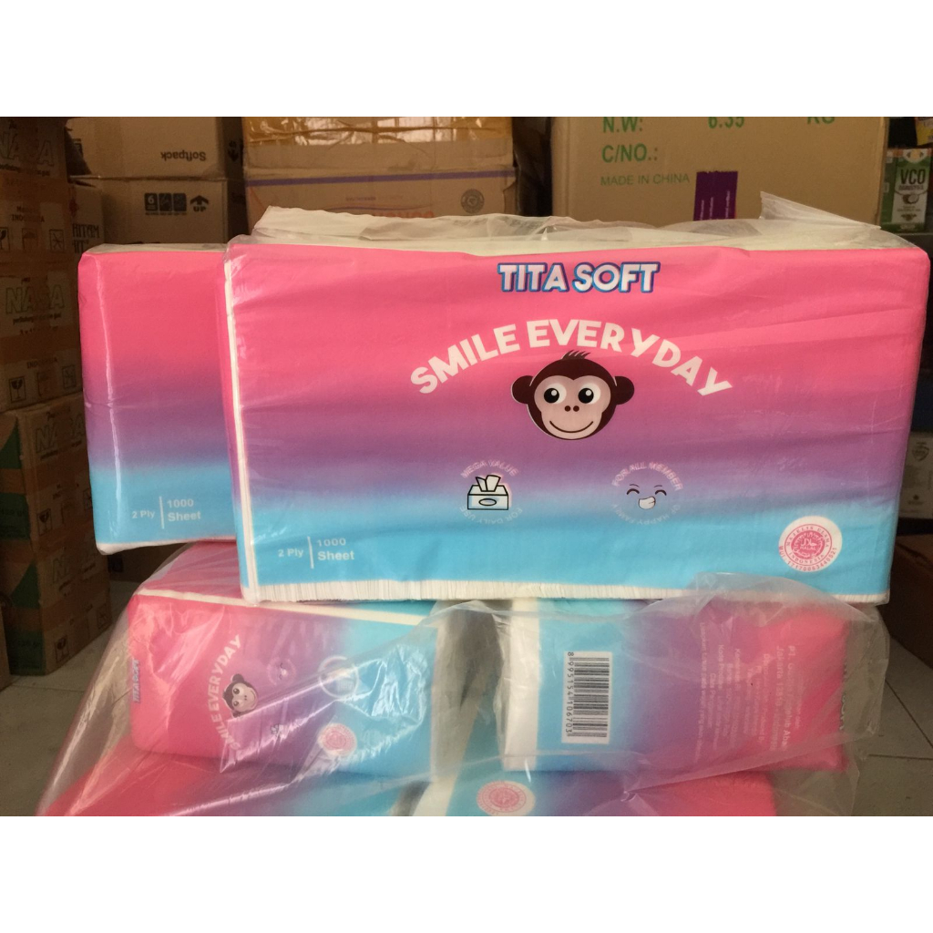 Jual Ukuran Besar - TISU TITA SOFT 2PLY l 1000 Sheet | Shopee Indonesia