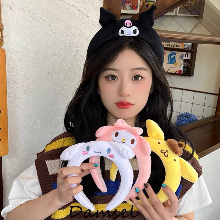 Jual BANDO FLUFFY SANRIO HEADBAND LUCU FASHION KOREA IMPORT KAWAII ...