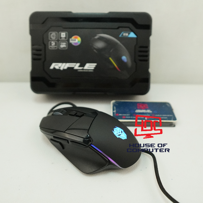 Jual MOUSE GAMING REXUS XIERRA X18 RIFFLE CRYSTAL RGB MACRO 7200DPI ...