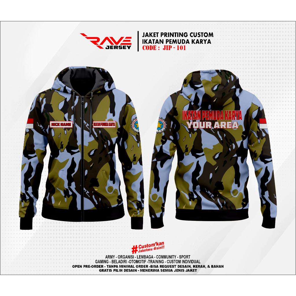 Jual JAKET IPK FULL PRINTING SUBLIM CUSTOM (DESAIN SUKA SUKA) | Shopee ...