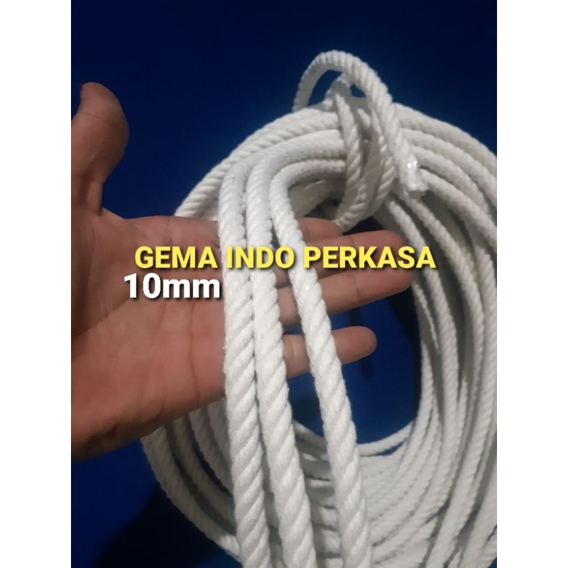 Jual Tali tambang pengikat 10mm/Tali tambang pengikat bahan kain 10mm ...