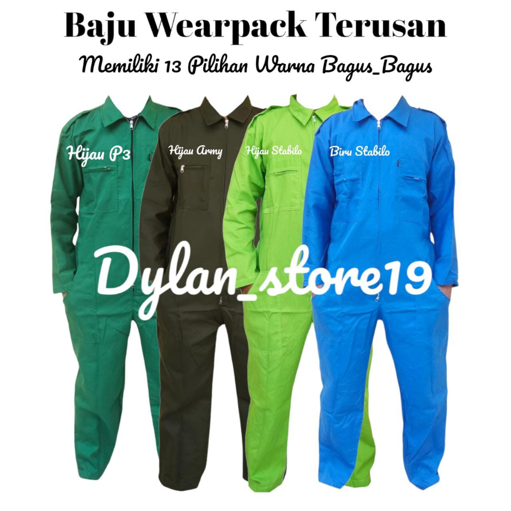 Jual Wearpack katelpak / Coverall safety Seragam Kerja Proyek/ Wearpack ...
