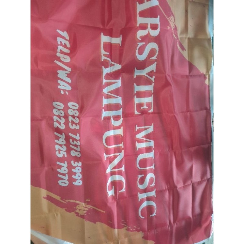 Jual Spanduk Kain Custom BANNER KAIN CUSTOM | Shopee Indonesia