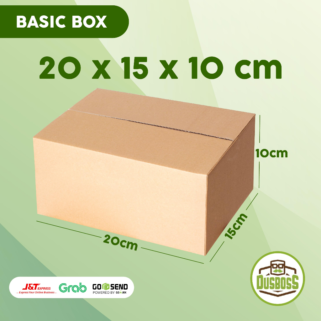 Jual BOX KARDUS Dus Packing 20 x 15 x 10 cm | Shopee Indonesia