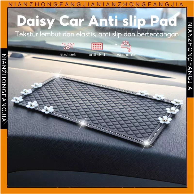 Jual Alas Dashboard Mobil Anti Slip Dasbor Hiasan Bertatahkan Berlian ...