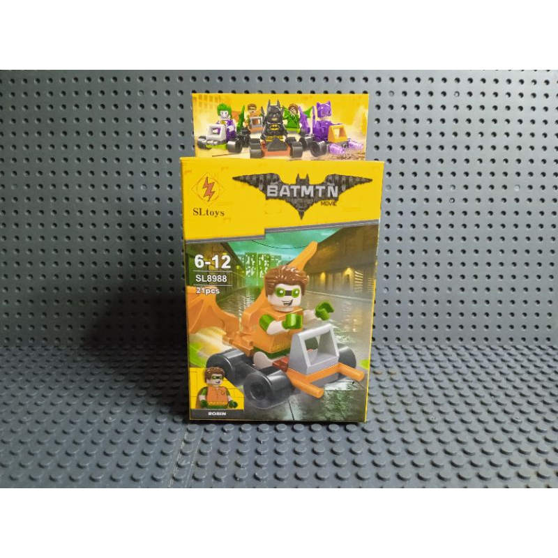 Jual Brick Minifigure Batman Movie Robin Race Car Superhero DC | Shopee ...