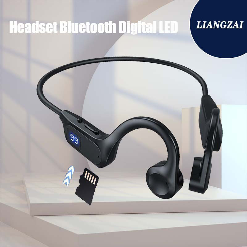 Jual Model Baru Konduksi Udara/mp3 headset memory card/Earphone ...