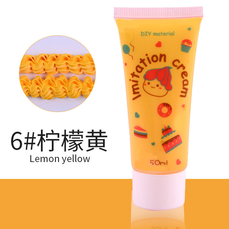 Jual 5PCS DECO CREAM / LIQUID CLAY / FAKE WHIPPED CREAM / SIMULATION ...