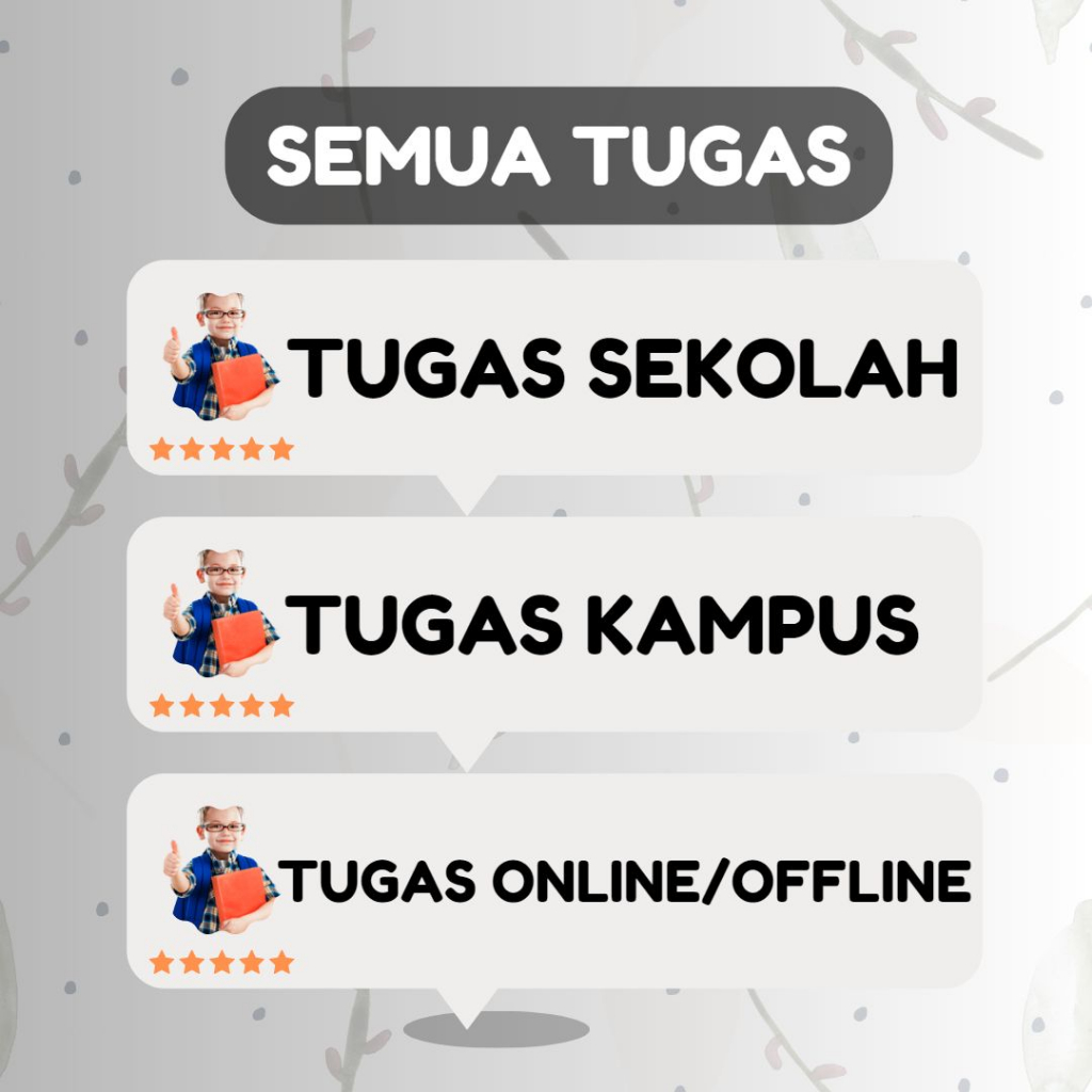 Jual Tugas Kuliah Dan Tugas Sekolah Shopee Indonesia 