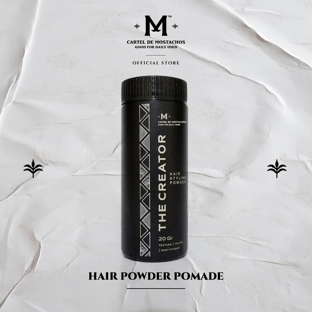Jual Mostachos The Creator Hair Styling Powder 20gr Volume And Natural ...