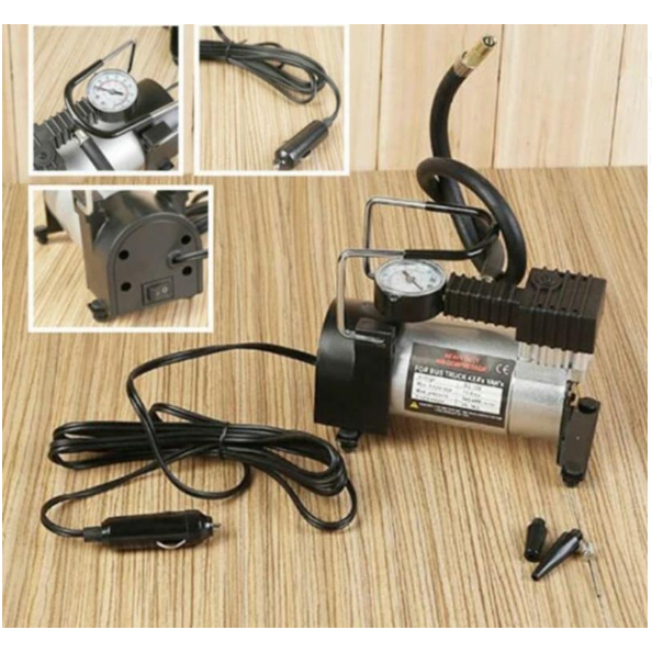Jual VIVANIA - Pompa Ban Elektrik/Kompressor Mini Portable Untuk Mobil ...