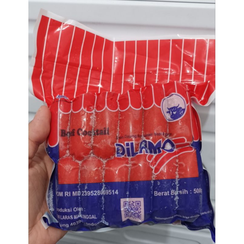Jual sosis dilamo beef cocktail 500gr | Shopee Indonesia