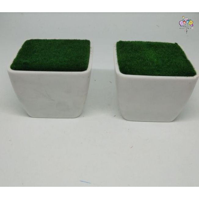 Jual 80# Pot Bunga Plastik Minimalis + Busa Lumut Persegi | Shopee ...