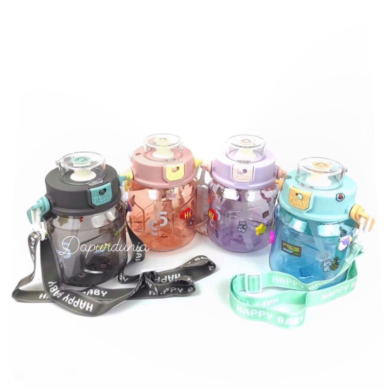 Jual Botol air minum BMW happy baby 1000ml ( BT-M04 ) | Shopee Indonesia