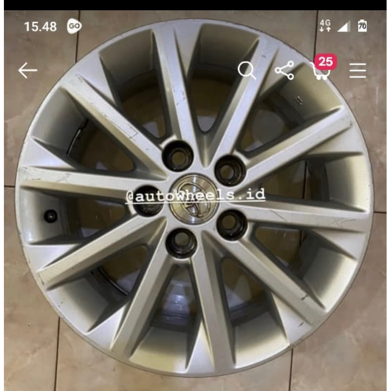 Jual Velg OEM CAMRY Hybrid R16 | Shopee Indonesia