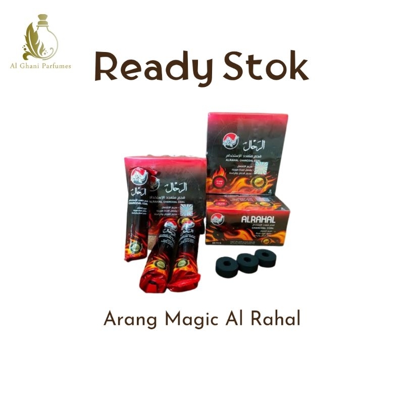 Jual Arang Magic Arang Bukhur Bakaran Bukhur 1 Roll isi 10 Arang ...