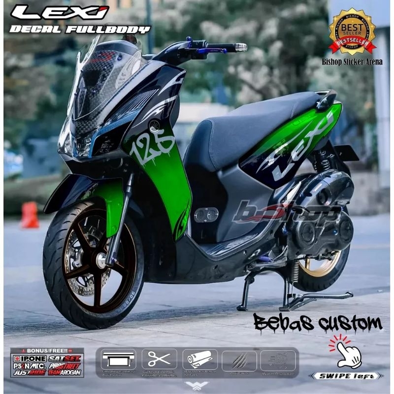 Jual sticker decal full body Lexy gradasi mengkilap | Shopee Indonesia
